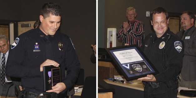 Bonney Lake officers receive awards for valor | Courier-Herald