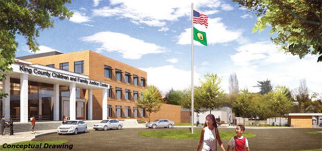 Conceptual design of new Children and Family Justice Center | Courier ...