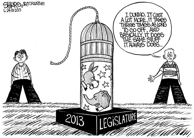 Legislative Political Cartoons