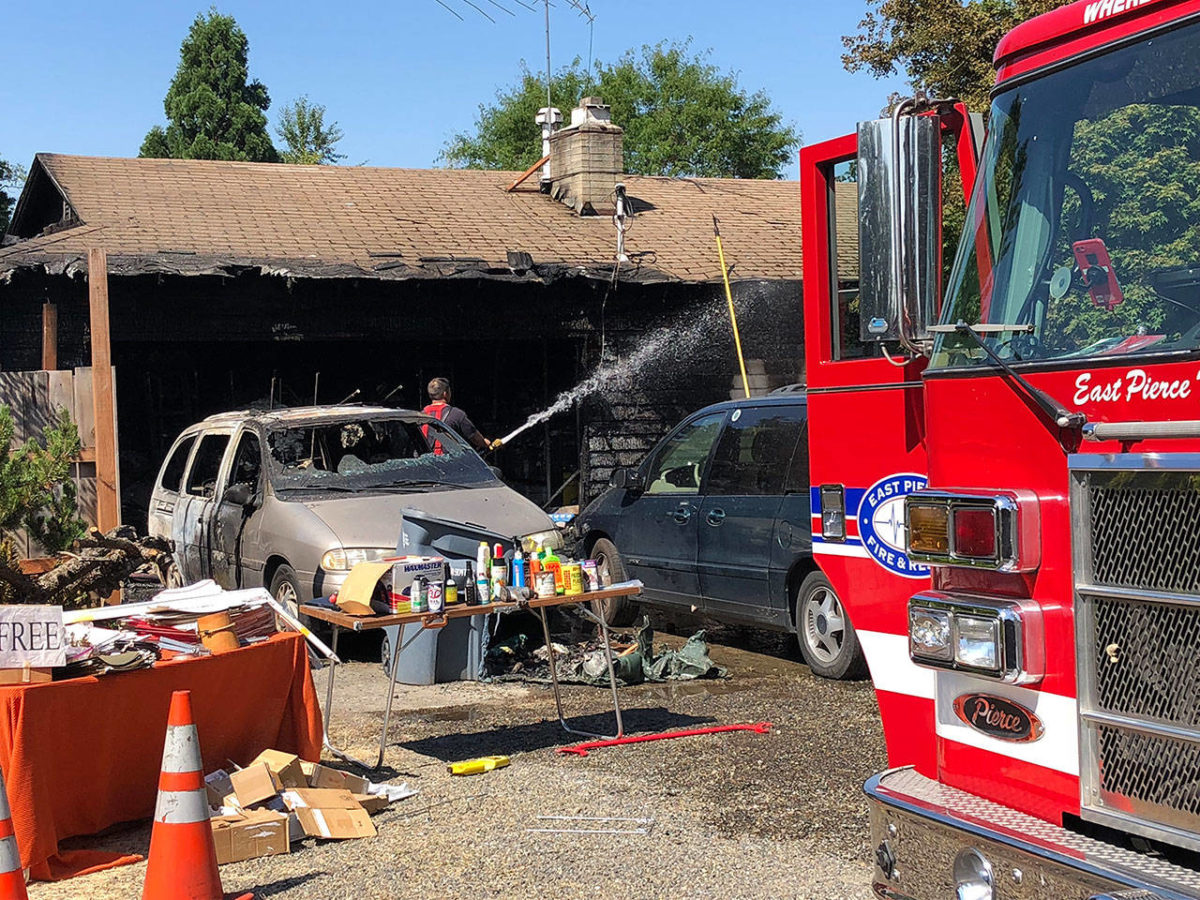 Edgewood fire destroys home | East Pierce Fire and Rescue | Courier-Herald