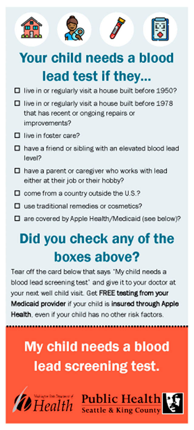 Why lead is a health issue and what King County is doing about it ...