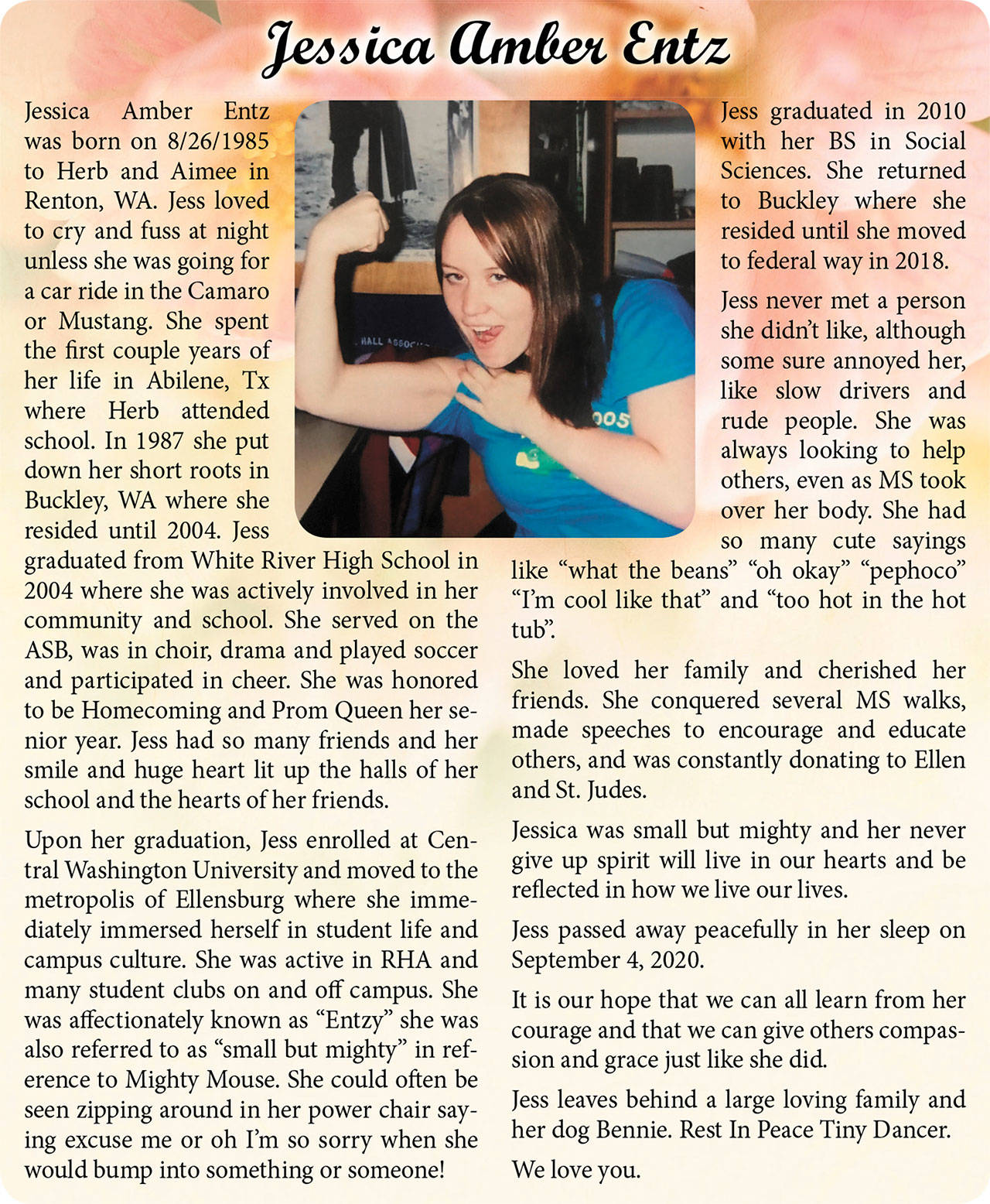 Jessica Entz | Courier-Herald