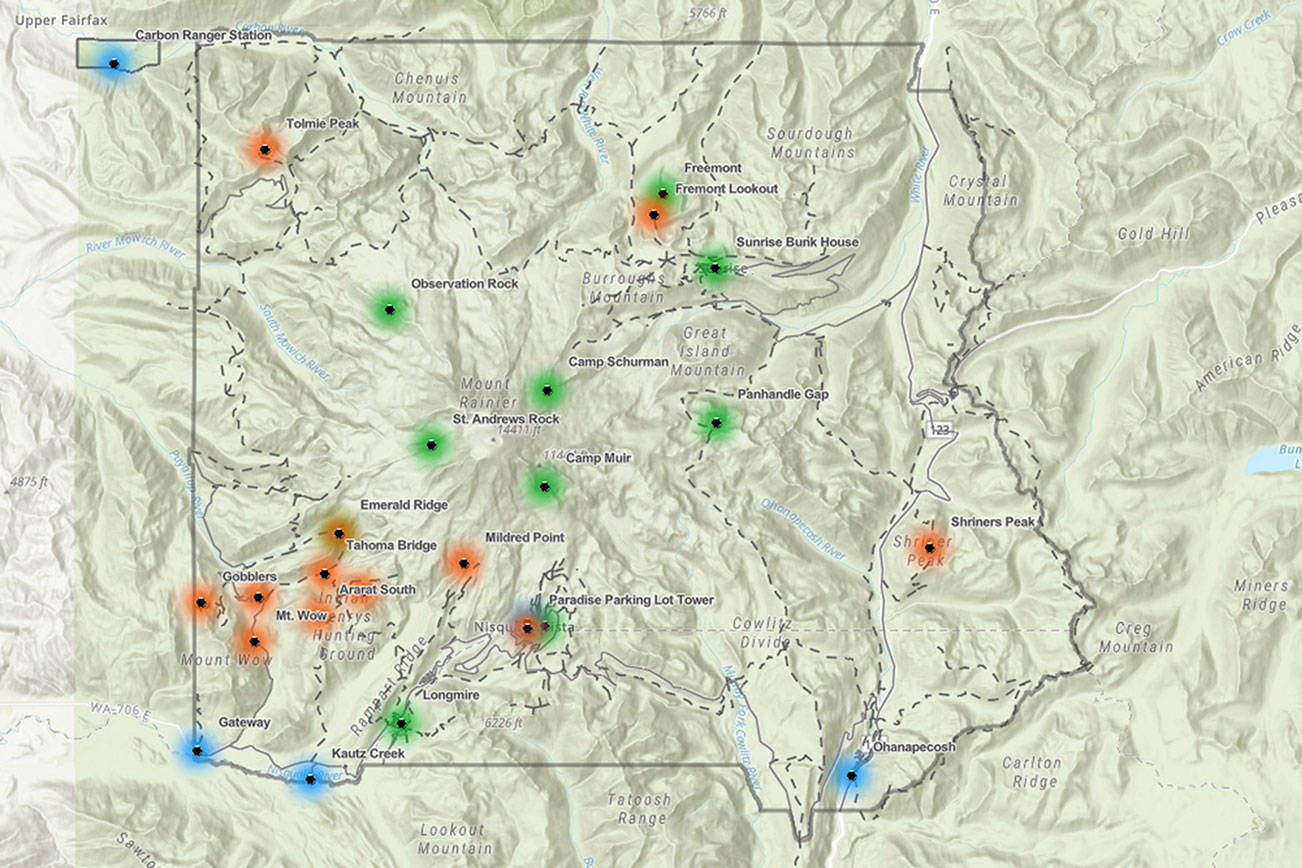 New lahar monitoring systems proposed for Mount Rainier | Courier-Herald