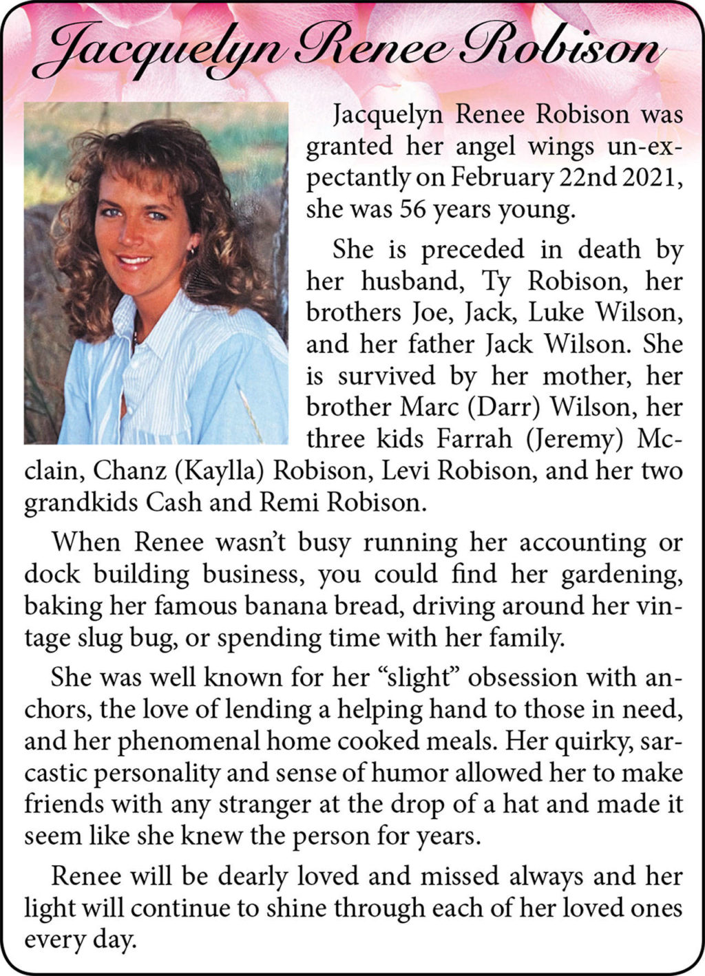 Jacquelyn Robison | Courier-Herald