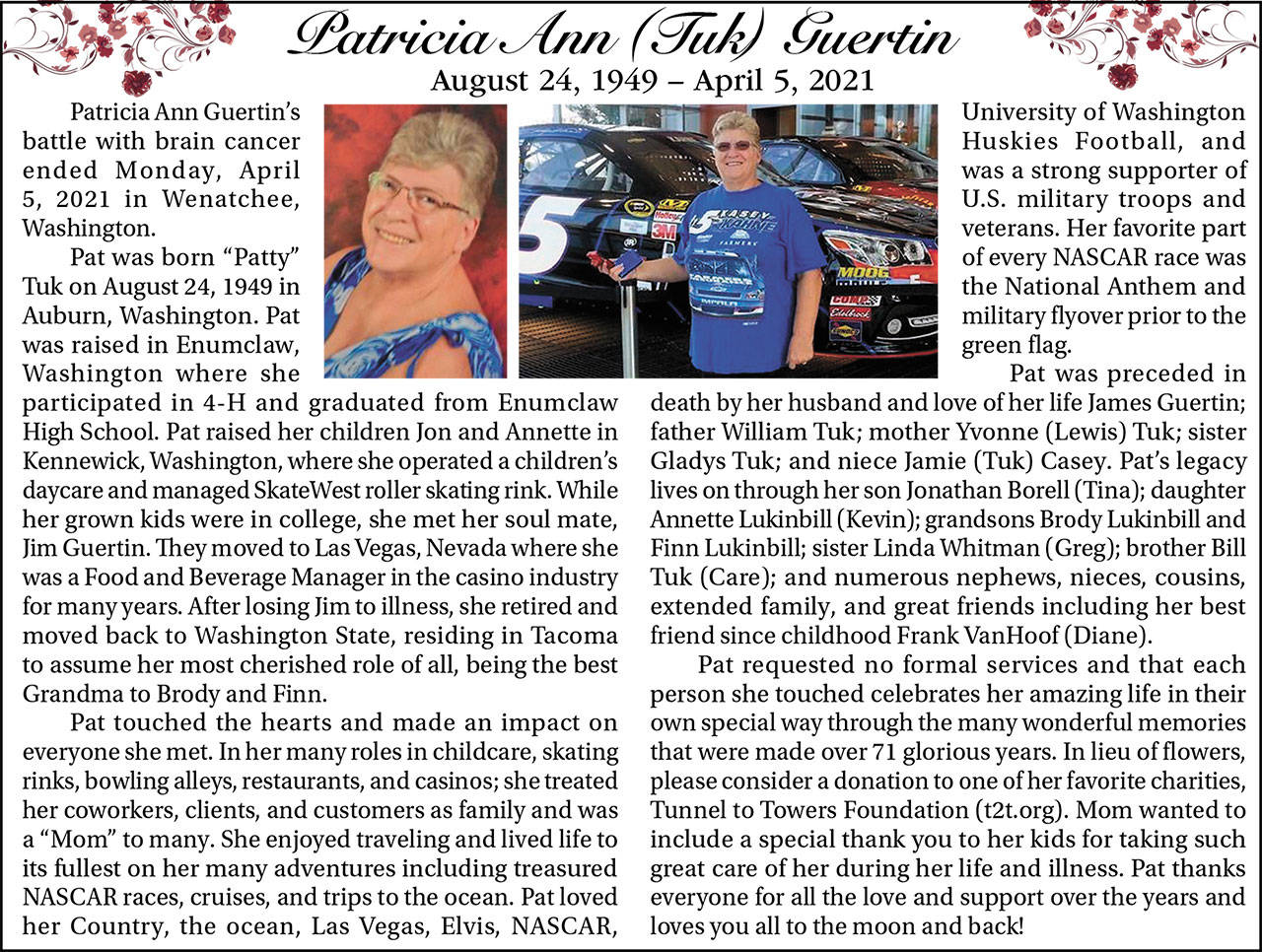 Patricia Guertin | Courier-Herald