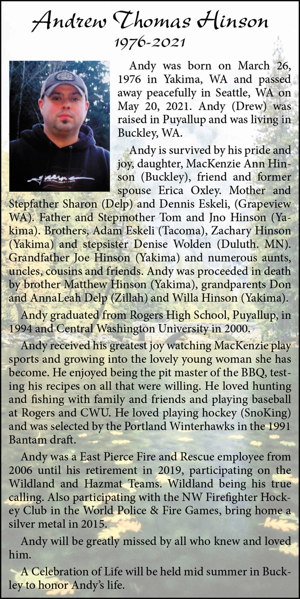 Andrew Hinson | Courier-Herald