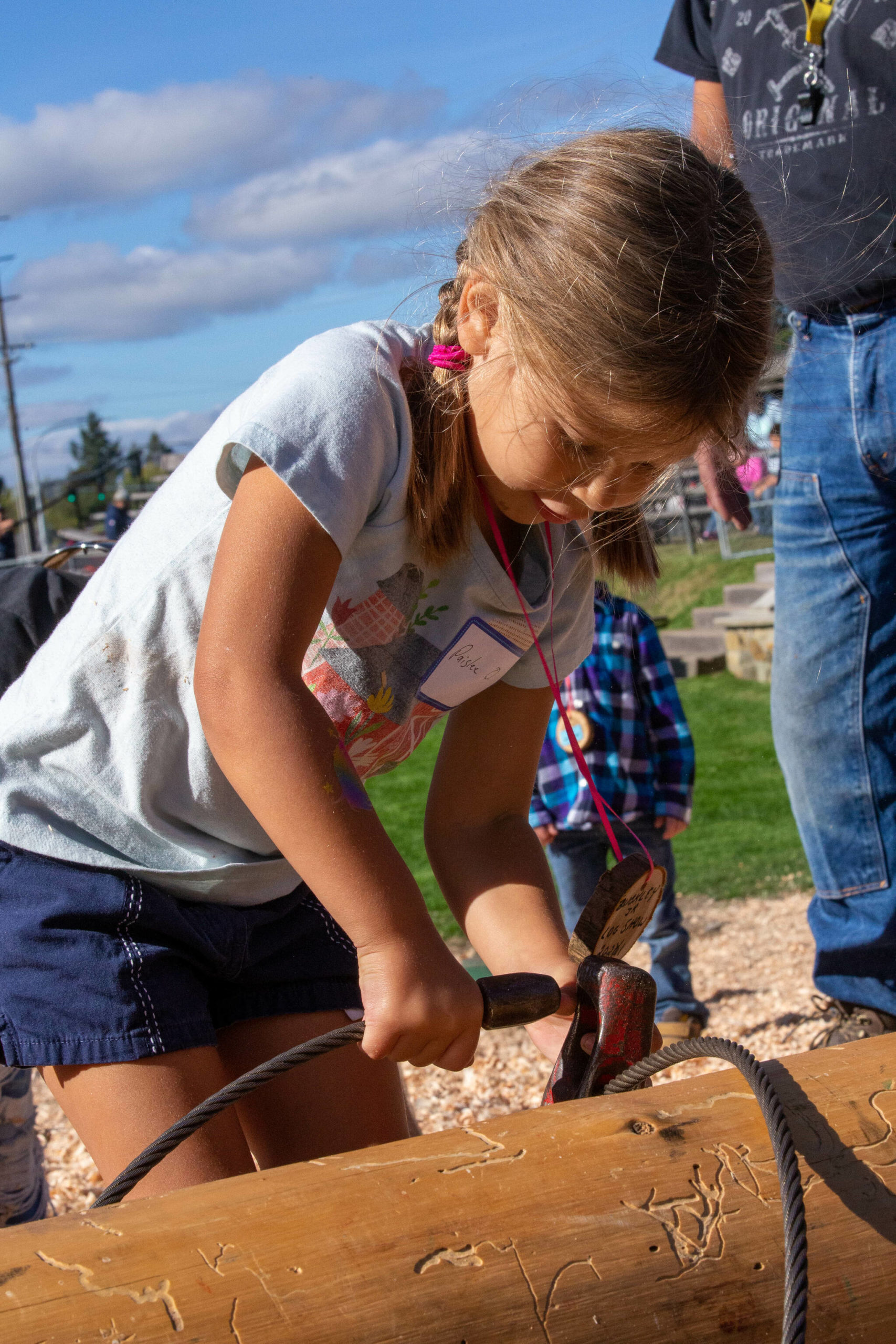 Log show returns, first with the kids | Courier-Herald