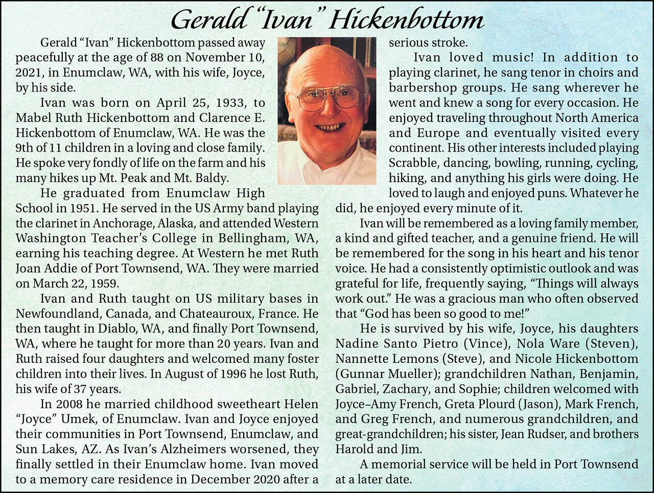 Gerald Hickenbottom | Courier-Herald