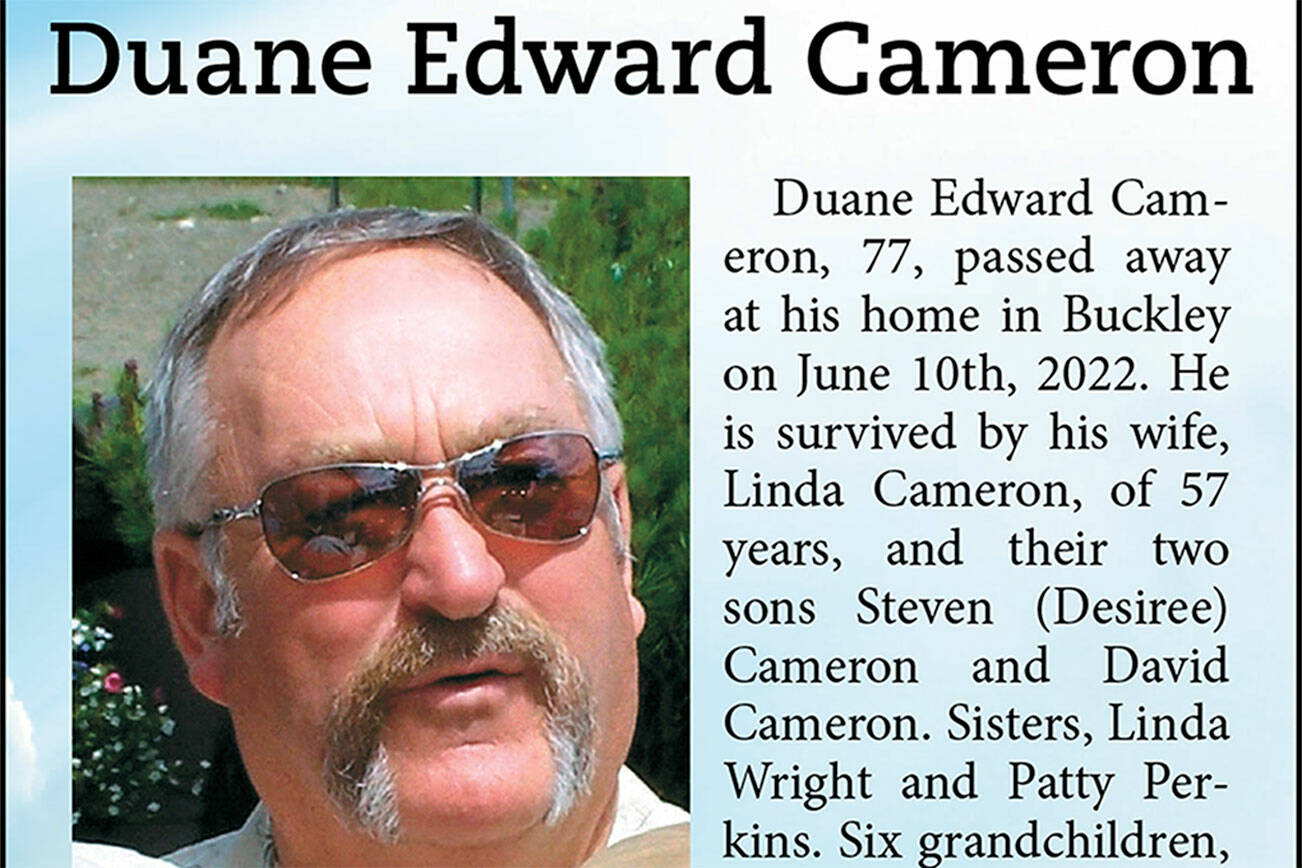Duane Cameron | Courier-Herald