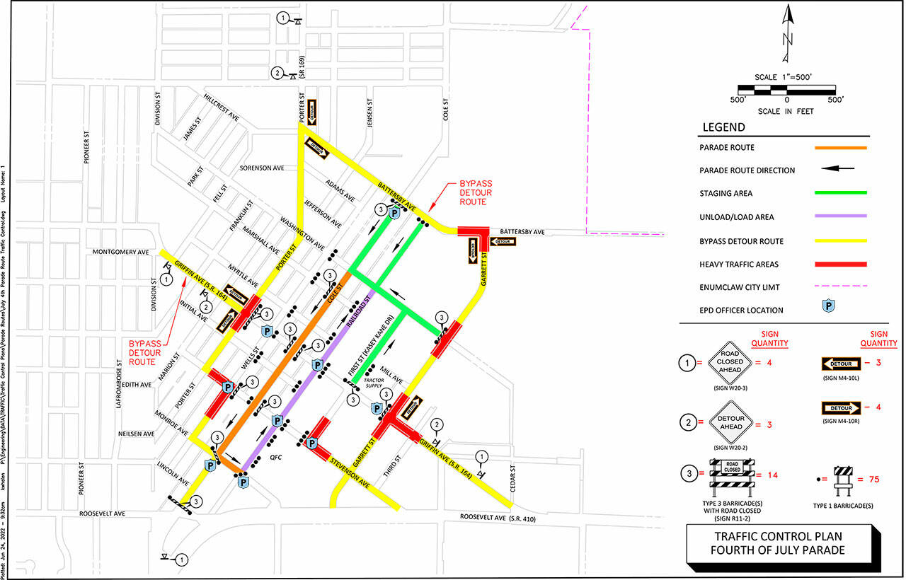 TRAFFIC ALERT: Independence Day Parade | Courier-Herald