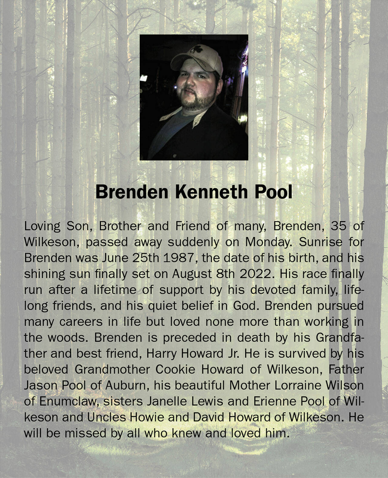 Brenden Kenneth Pool | Courier-Herald