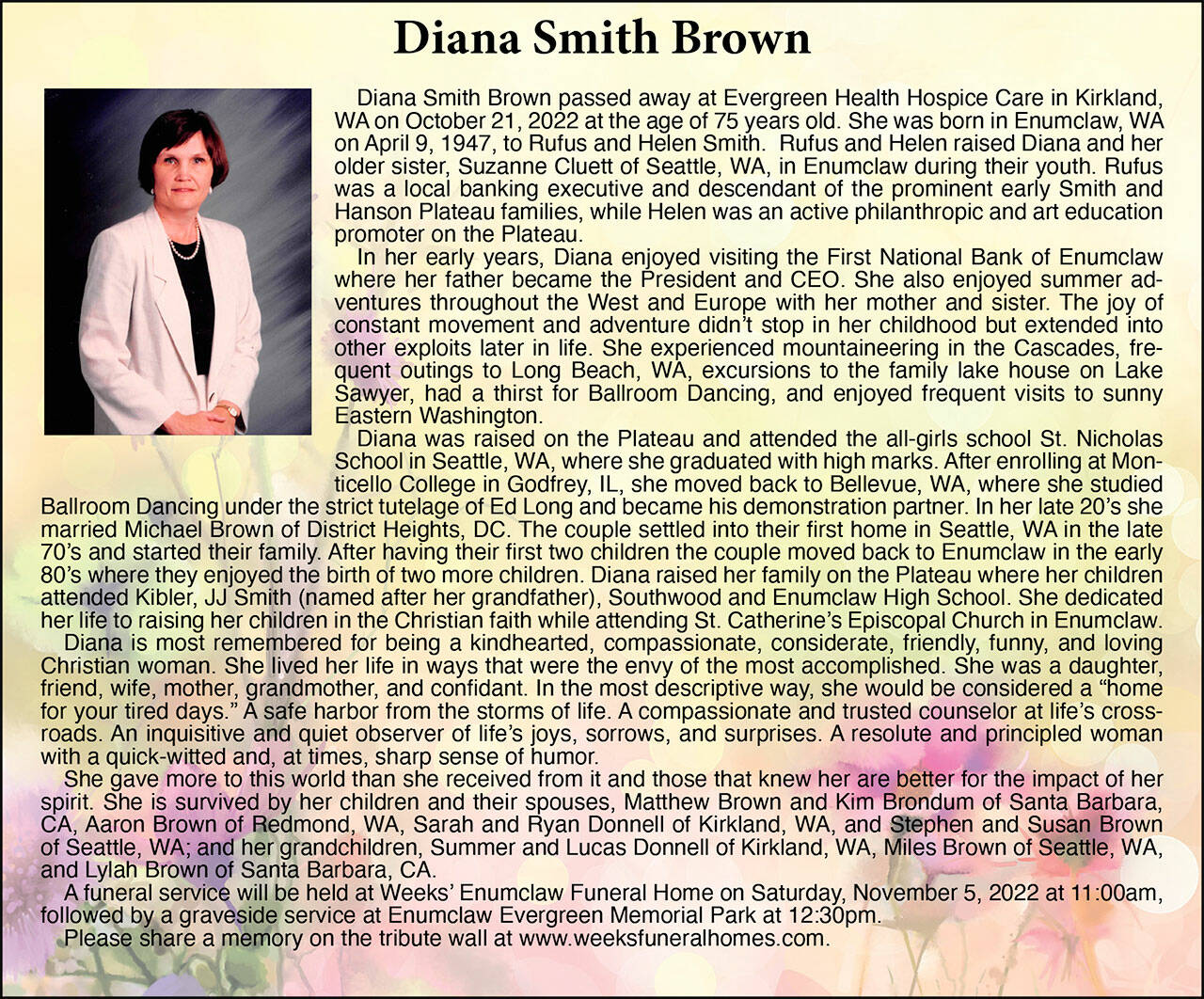 Diana Brown | Courier-Herald