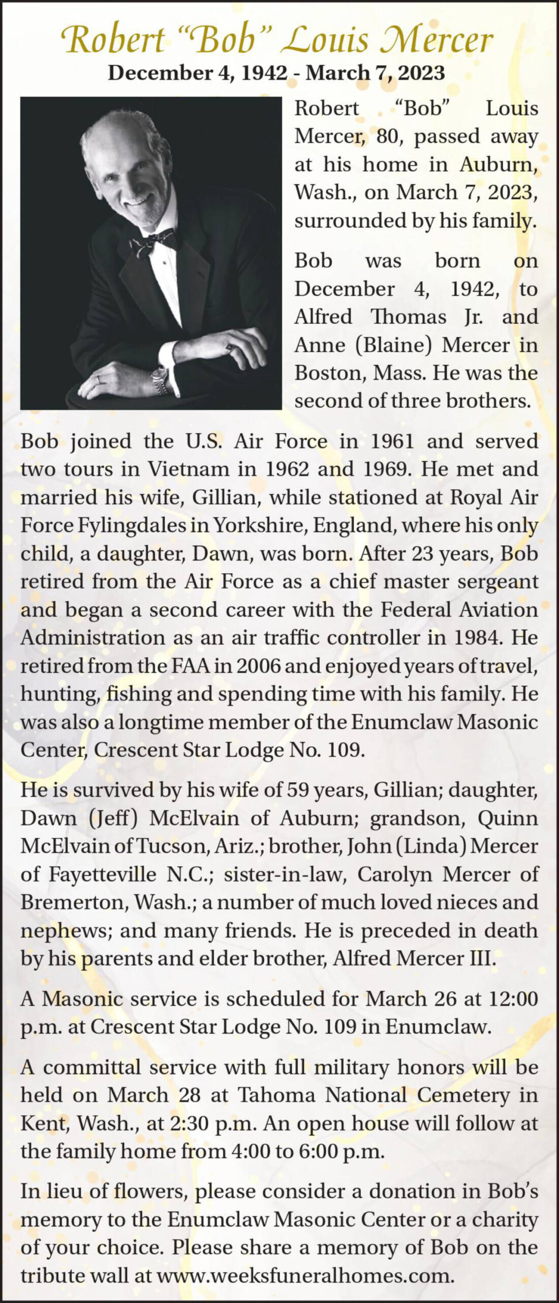 Robert Mercer | Courier-Herald