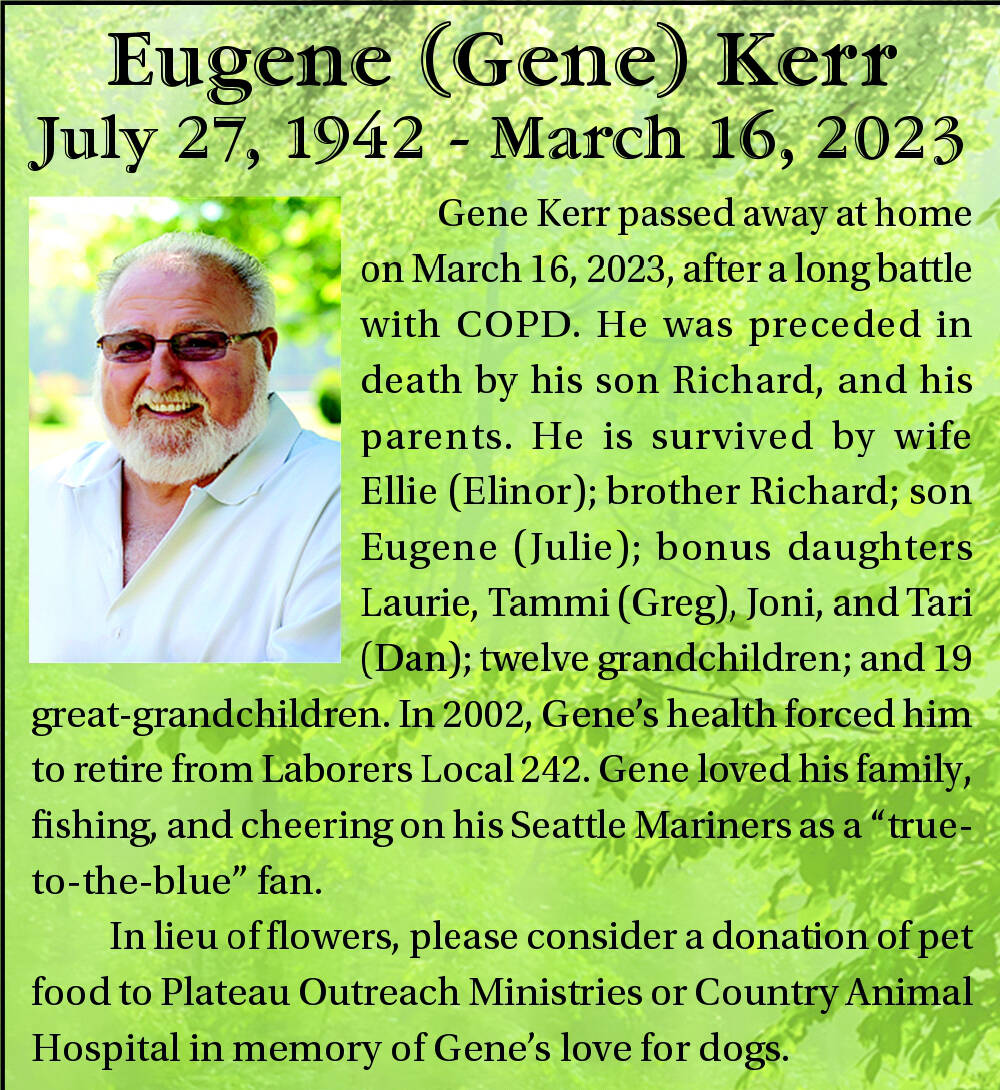 Eugene Kerr | Courier-Herald