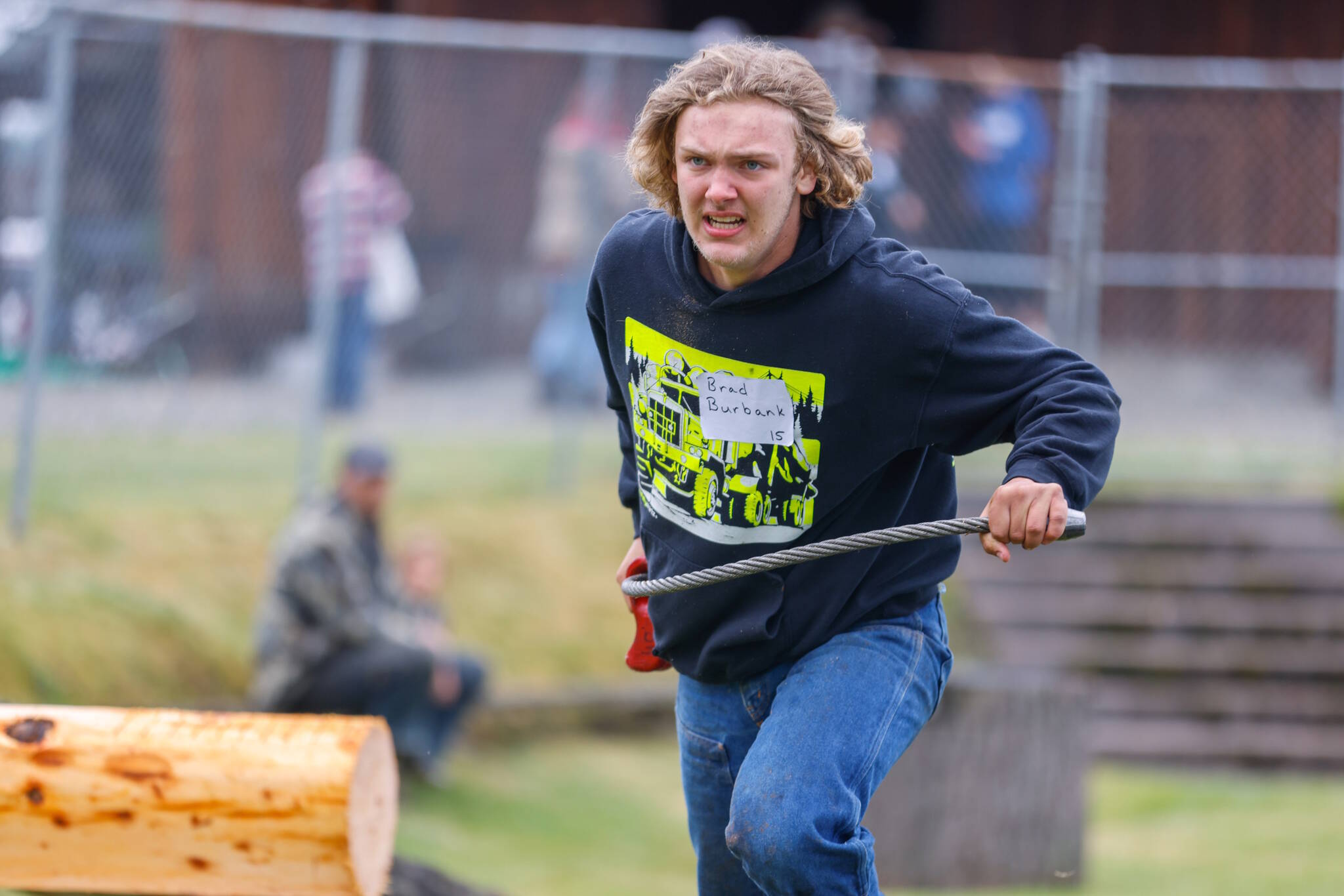 160 kids bucked, tossed and climbed last weekend at Junior Buckley Log ...