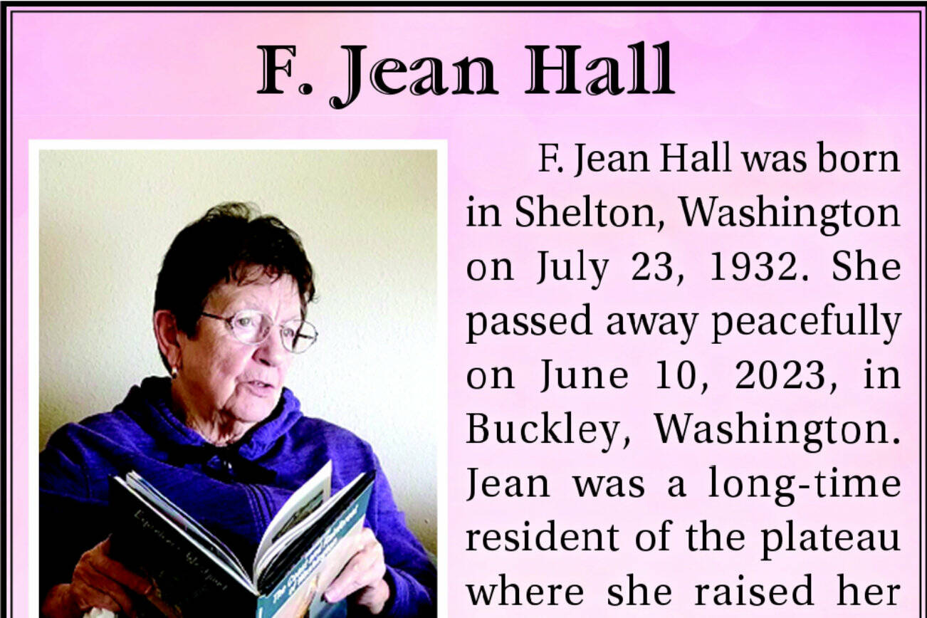 F. Jean Hall | Courier-Herald