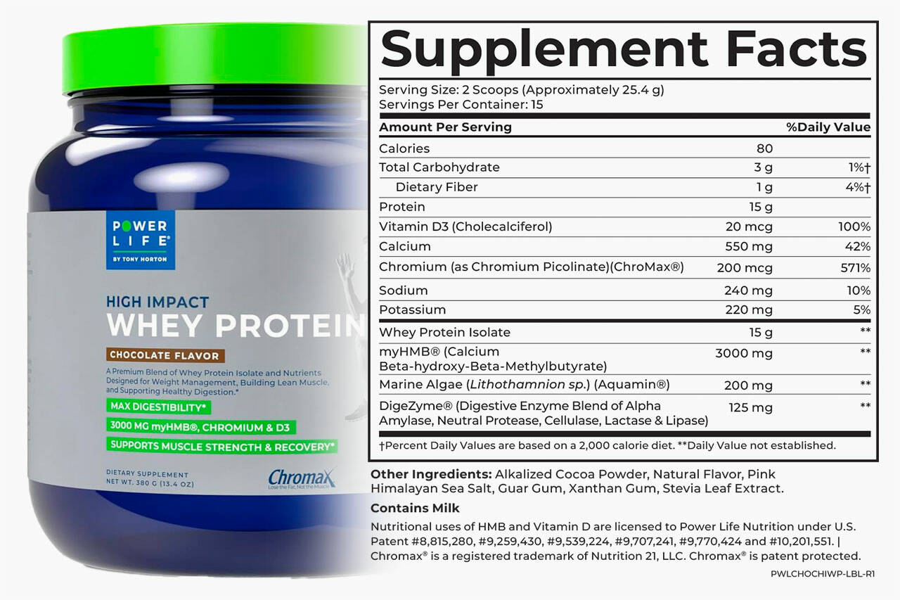 Power Life High Impact Whey Protein Reviews: What Do Actual Customers ...