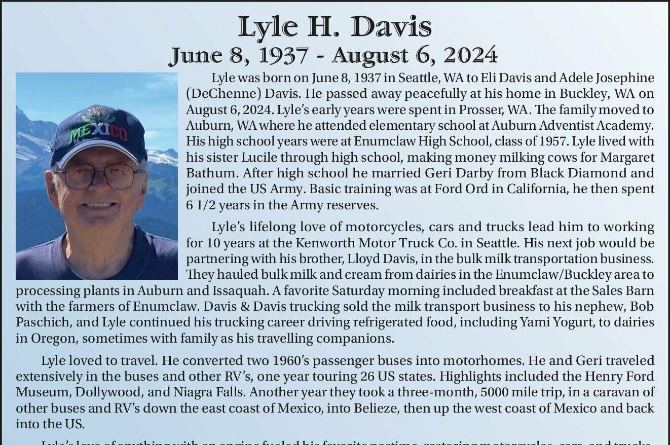 Lyle Davis | Courier-Herald