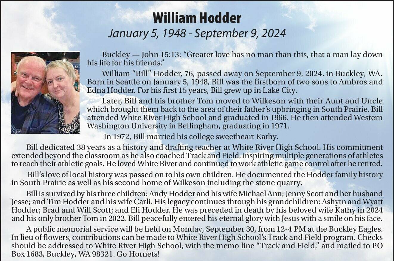 William Hodder | Courier-Herald