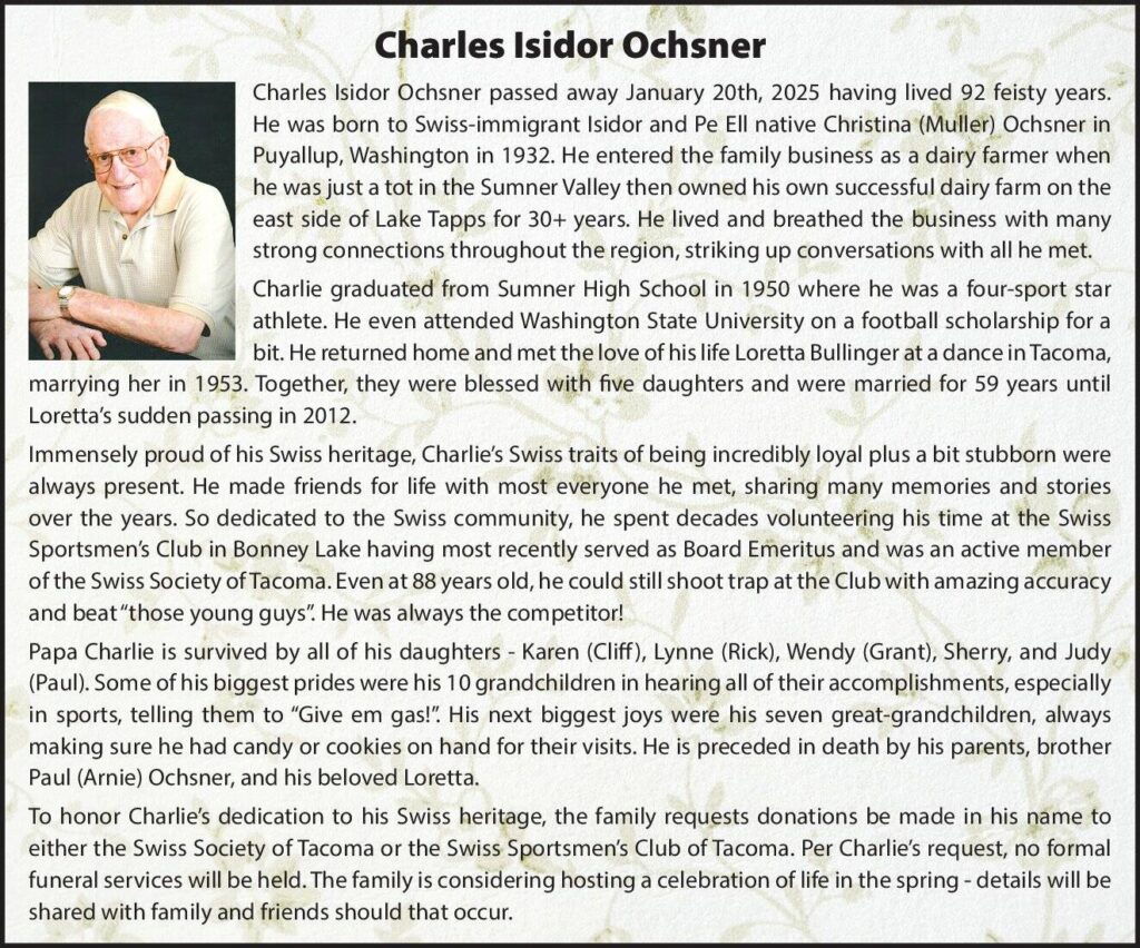 Obituaries | Courier-Herald