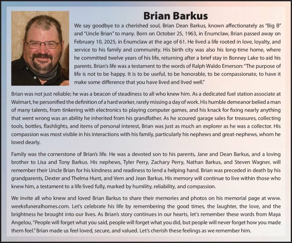 Brian Barkus | Courier-Herald