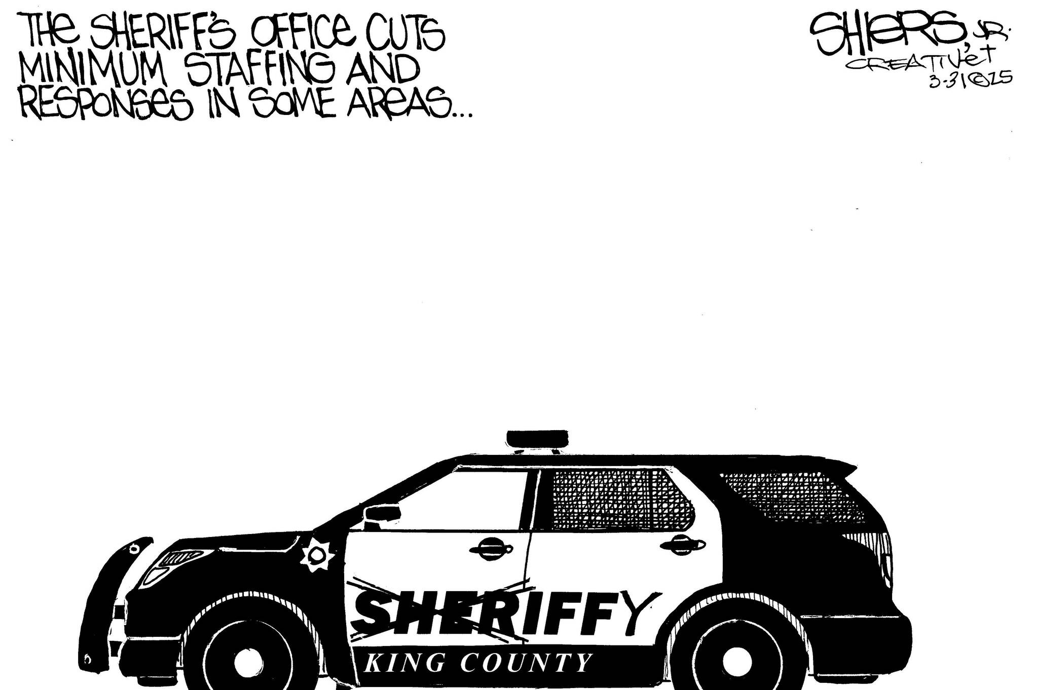 Spotty service | Shiers | Courier-Herald