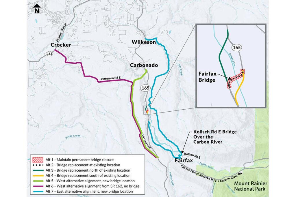 Carbon River/Fairfax Bridge planning study complete | WSDOT | Courier ...