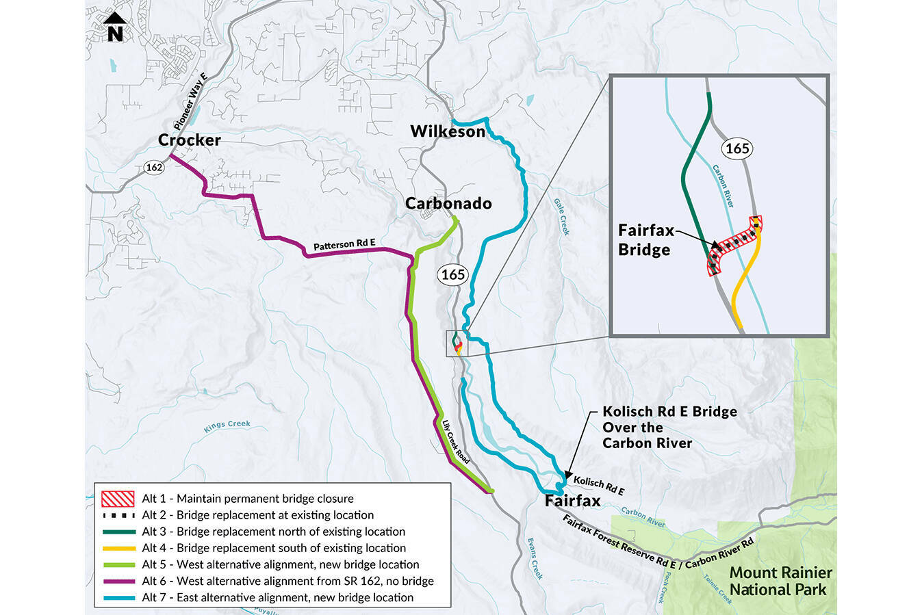 Carbon River/Fairfax Bridge planning study complete | WSDOT | Courier ...