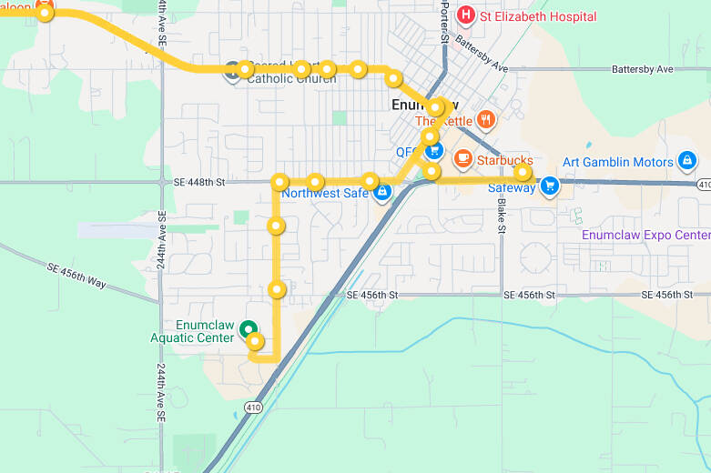 Route 915 making special trips to Foothills trailhead for bridge ...