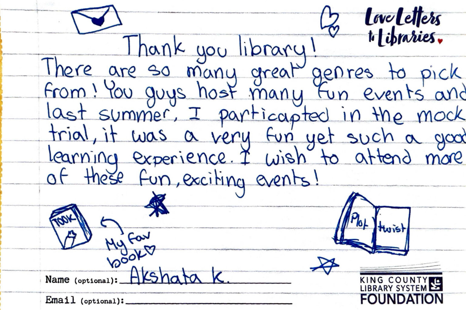 Love your local library? Write a letter | Courier-Herald