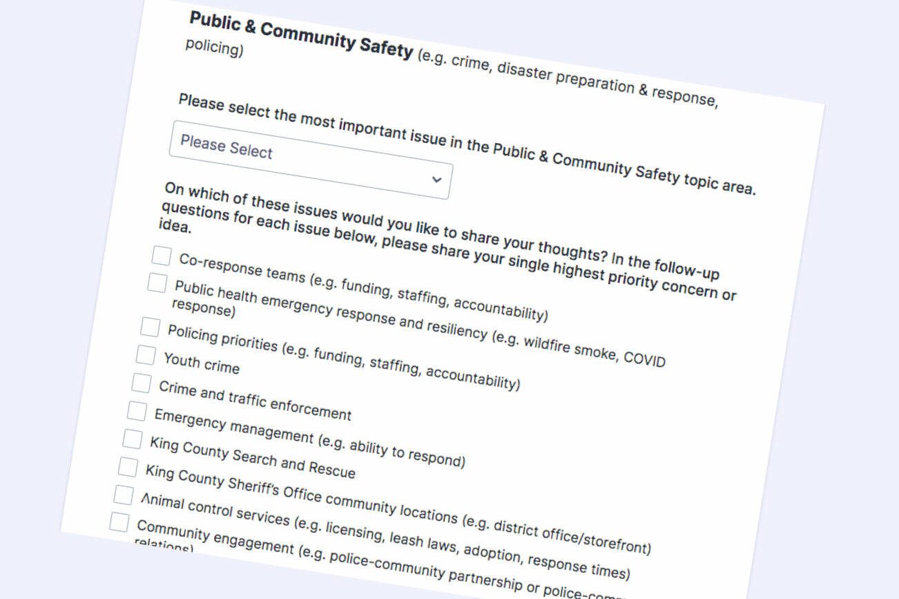 King County wants to know how it can support unincorporated program ...