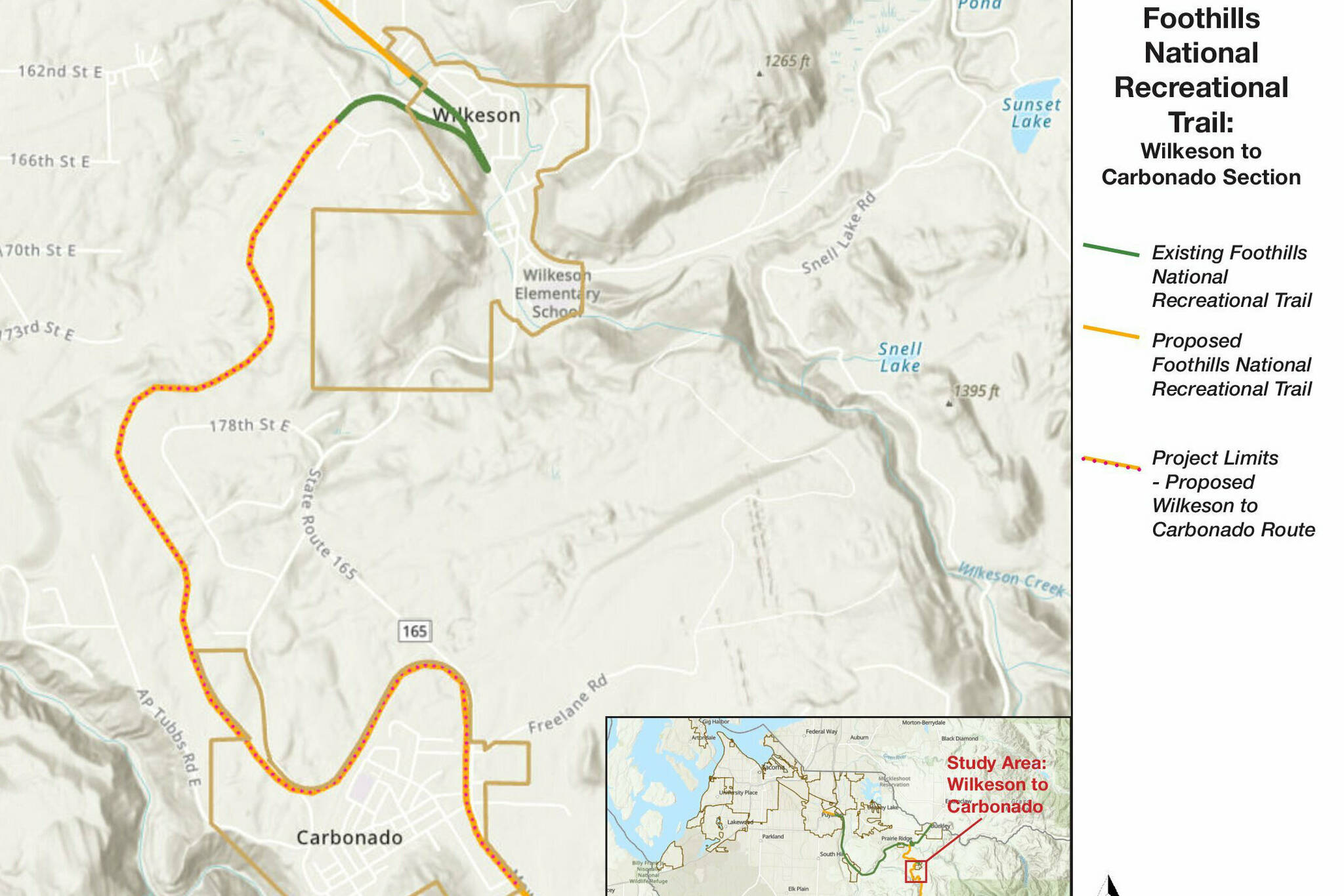 Pierce County collecting public opinion of Foothills Trail section to ...