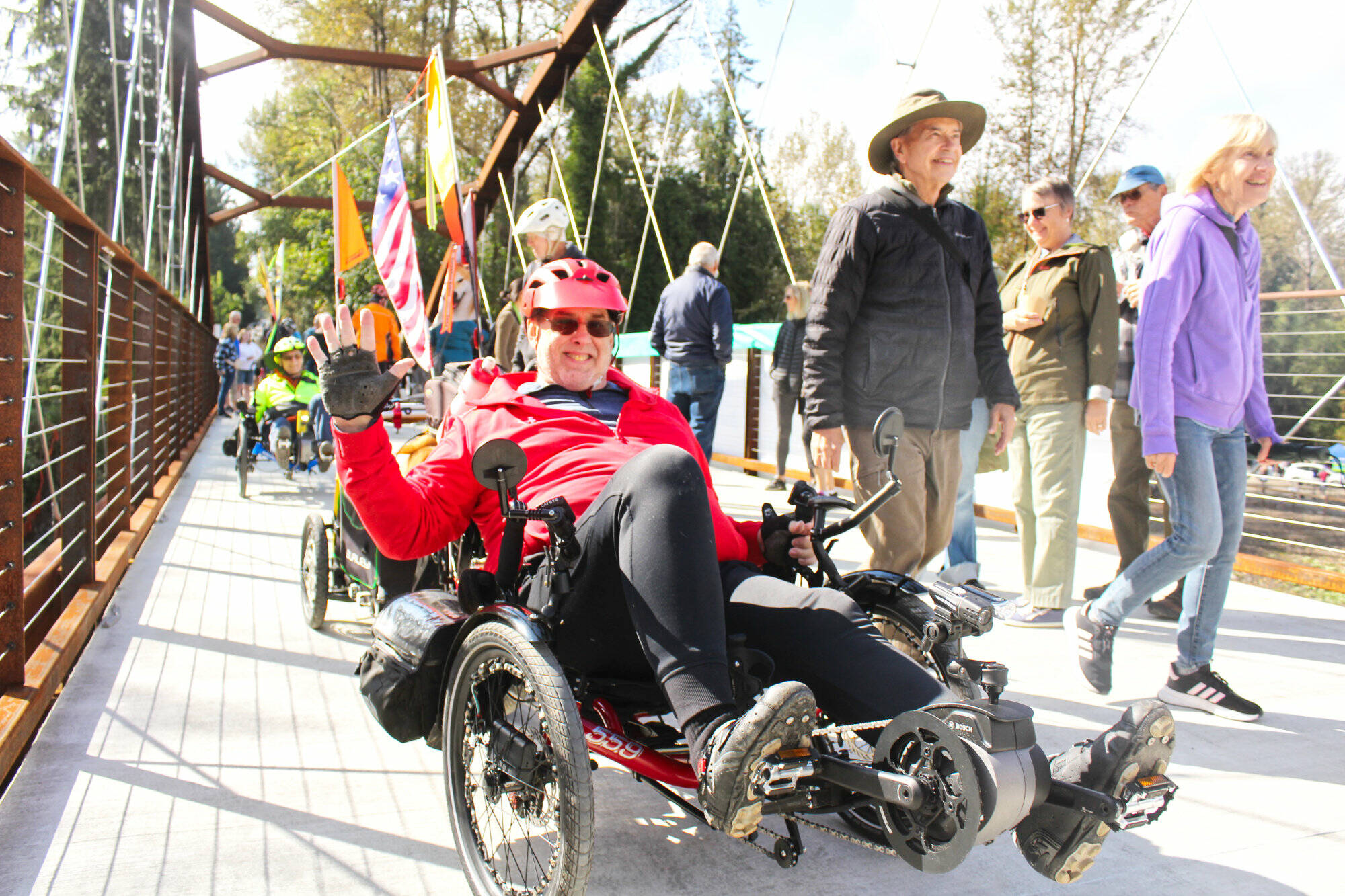 After decades of dreaming and planning, the Foothills Trail bridge is ...