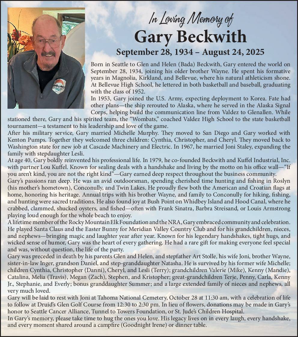 Gary Beckwith | Courier-Herald